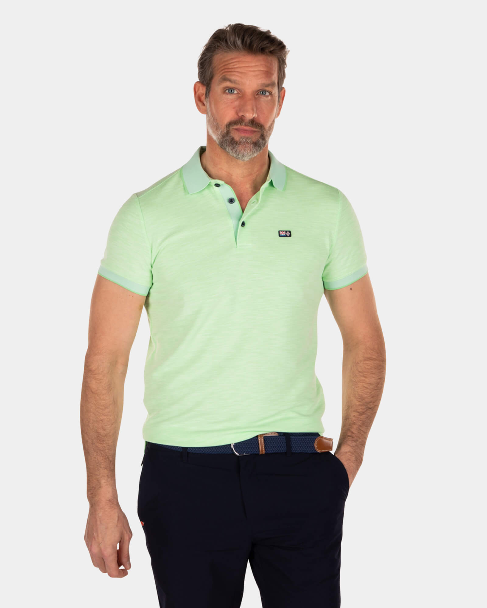 Polo liso poliéster modal - Sea Green | NZA New Zealand Auckland