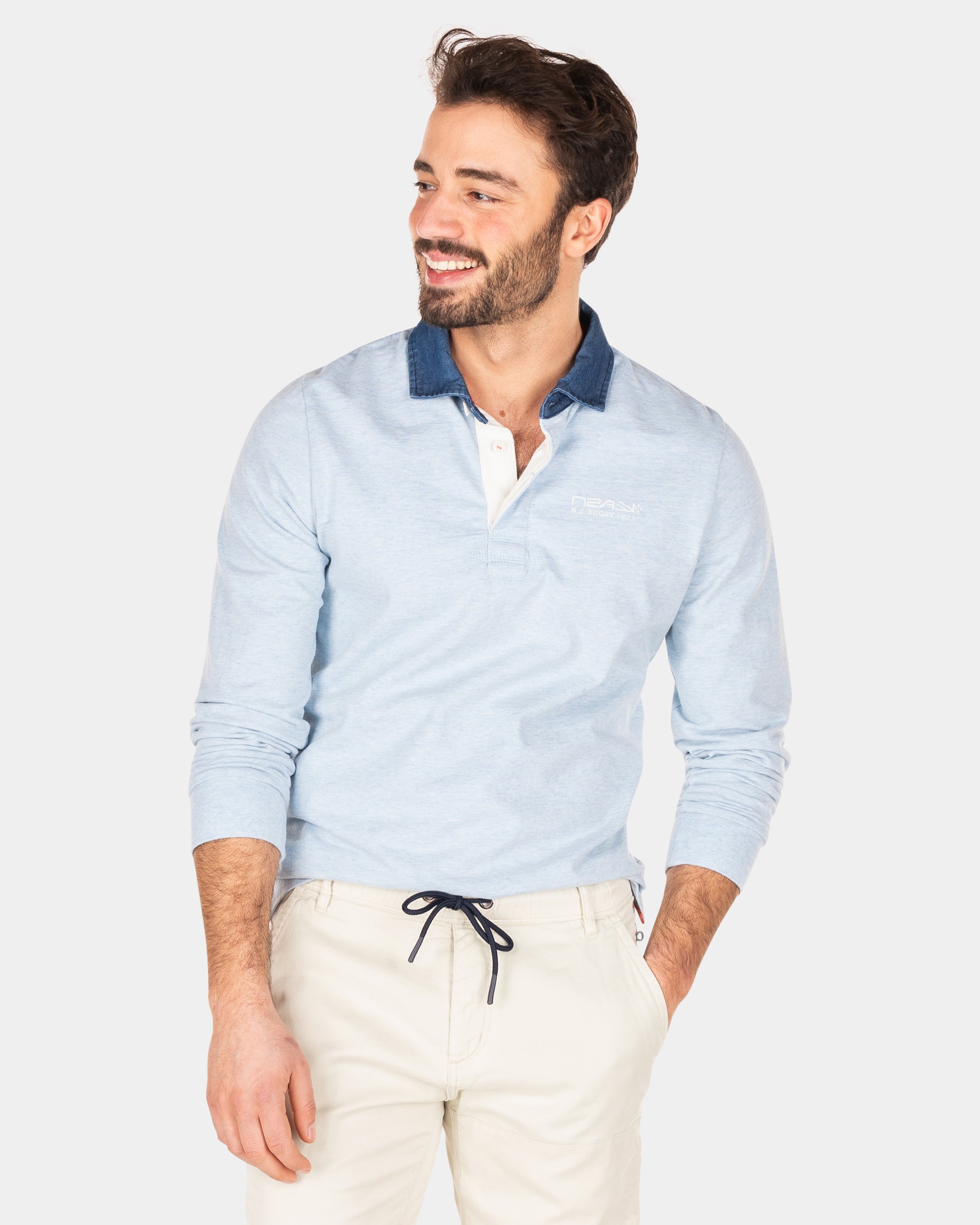 Solid coloured rugby shirt - Universal Blue | NZA New Zealand Auckland