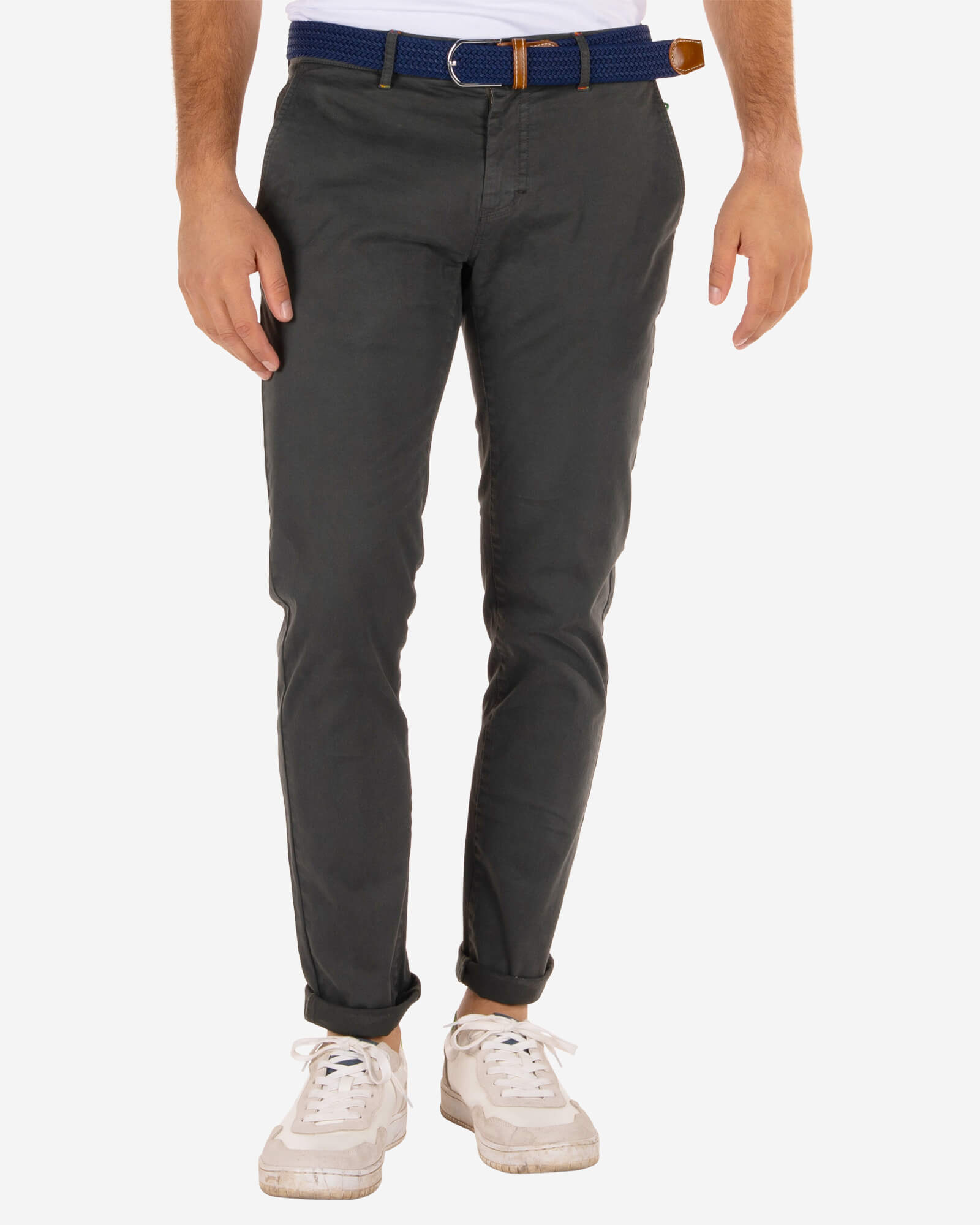 Chino broek Napier Twill Stretch - Woodland Green | NZA New Zealand ...