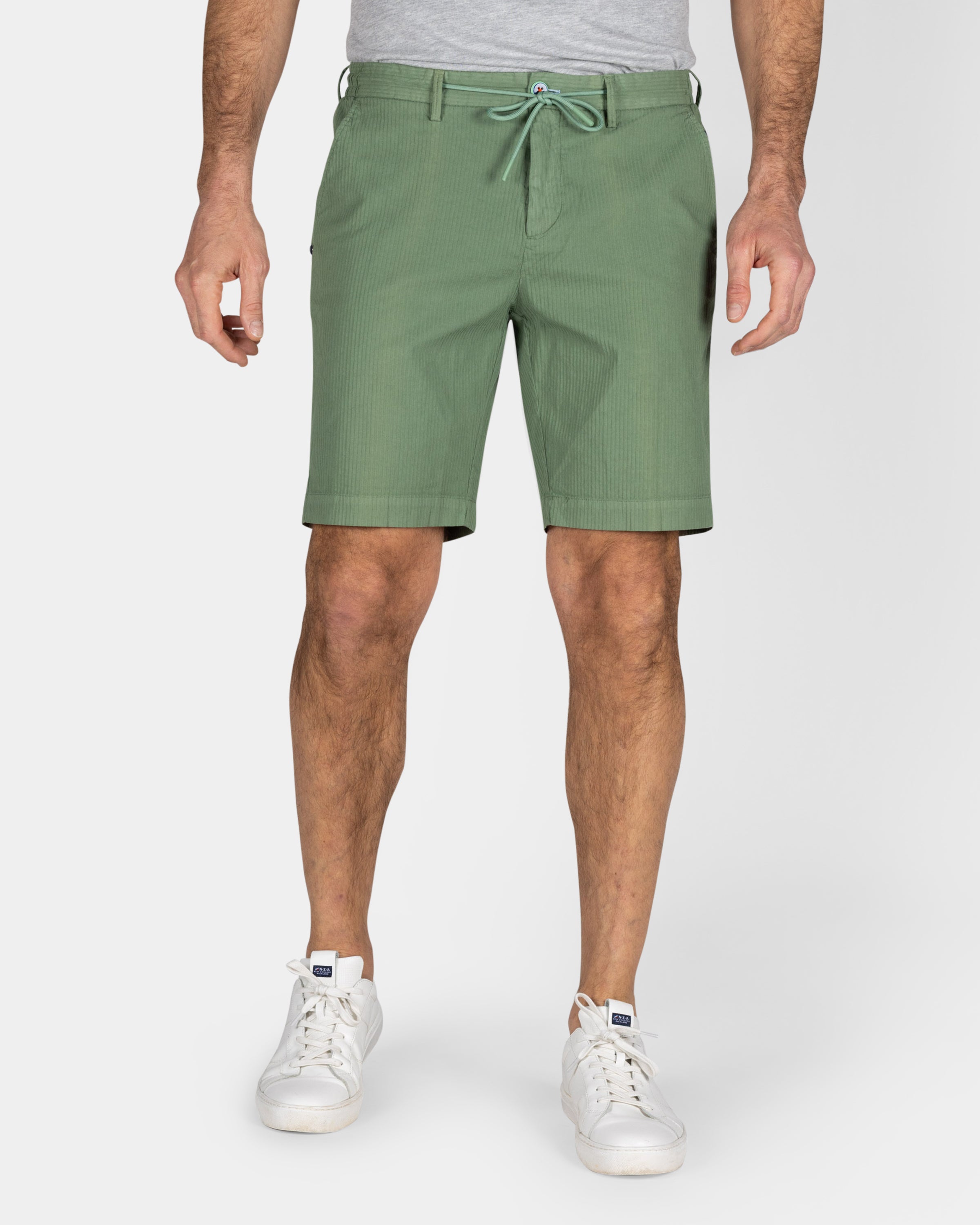 Groene katoenen short met stretch | NZA New Zealand Auckland