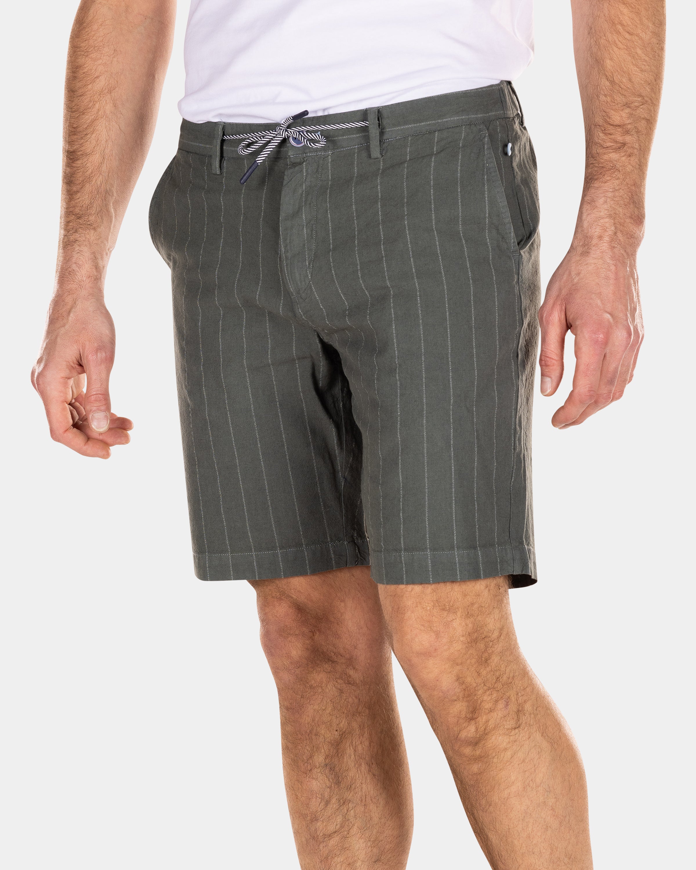 Pantalón corto de lino - Chalk Green | NZA New Zealand Auckland