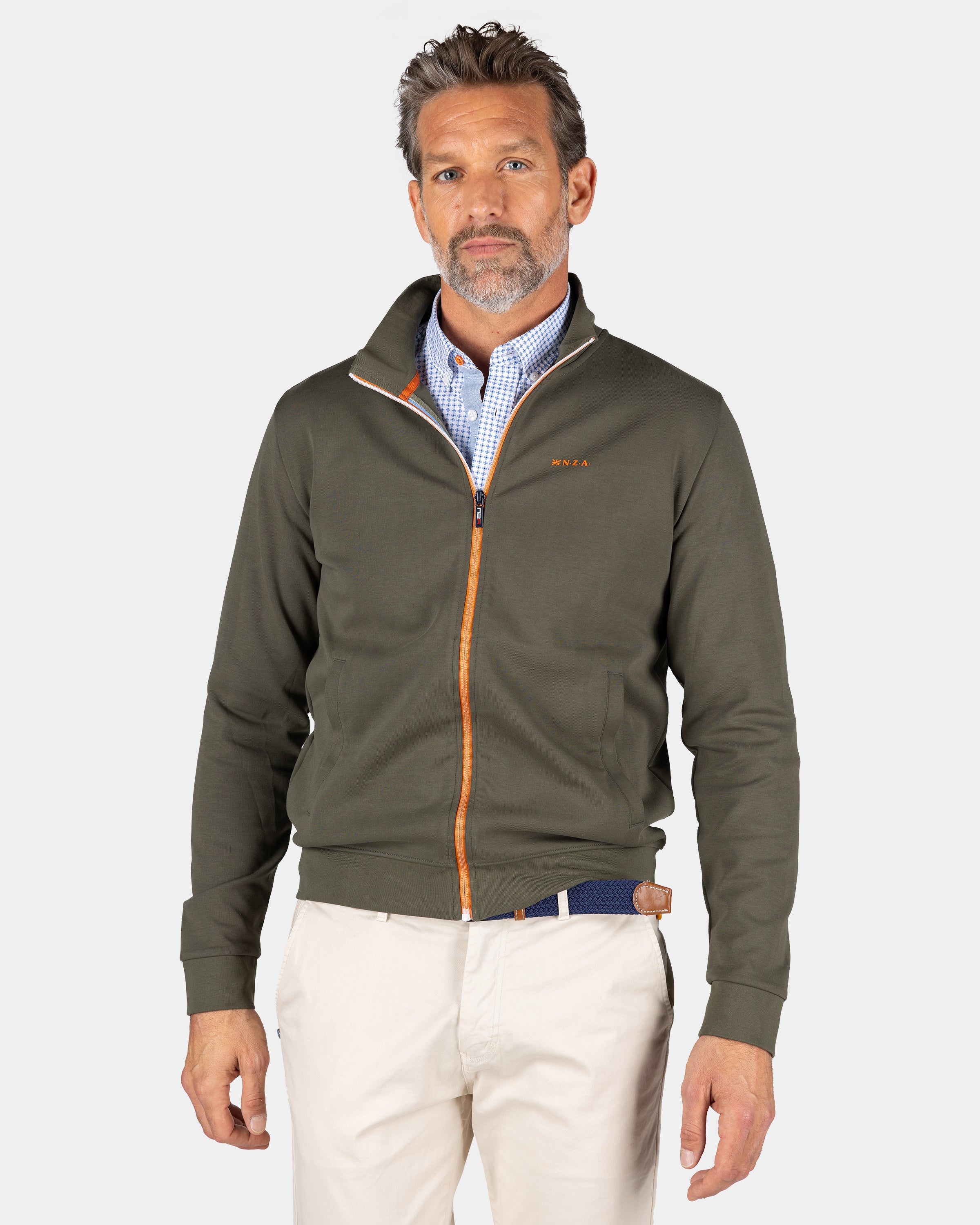 Sportief donkergroen vest - Quartz Green | NZA New Zealand Auckland